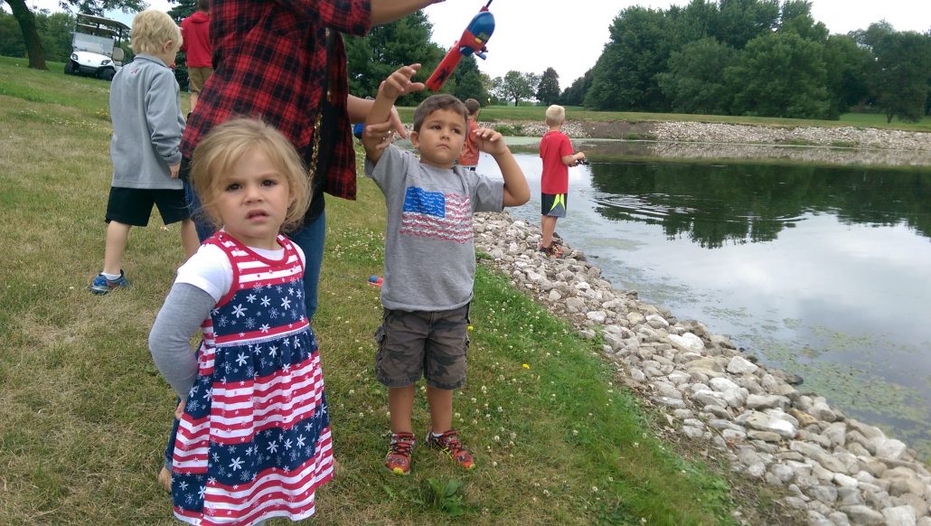 Fishing Derby on the 4th - Grinnell College Golf Course